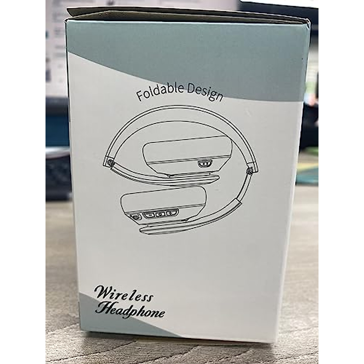 Uliptz Wireless Bluetooth Headphones, 65H Playtime, 6EQ Sound Modes, HiFi Stereo Over Ear Headphones with Microphone, Foldable Bluetooth 5.3 Headphones for Travel/Office/Cellphone/PC (Rose Gold)