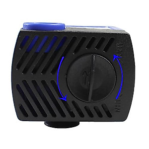 AQUANEAT 2pcs Submersible Water Pump, 80GPH Fountain Pump, Small Water Pump, Aquarium Pump for Fish Tank, Outdoor Water Fountain, Hydroponics, Pond