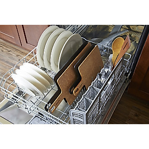 Epicurean Handy Series Cutting Board with Handle, 9-Inch by 7-Inch, Slate