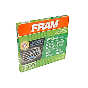 FRAM Fresh Breeze Cabin Air Filter with Arm & Hammer Baking Soda, CF10374 for Dodge/Toyota Vehicles