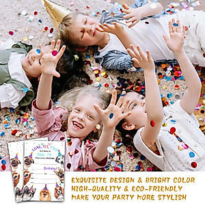 Dog Puppy Birthday Invitations with Envelopes - Puppy Doggy Birthday Party Invitation Card - It's Time to Paw-ty Fill-in Invites Cards - Cute Pet Party Celebration (20 Pack)-24