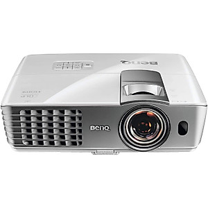 BenQ W1080ST 1080p 3D Short Throw DLP Home Theater Projector (White)