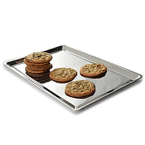 Norpro Stainless Steel Jelly Roll Baking Pan 15 inches x 10 inches x 1 inches, Chrome