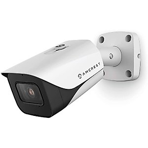 Amcrest 4K Analog Outdoor Security Camera, Bullet 4K (8MP) @15fps, CCTV-Coax-BNC, 98ft Night Vision, IP67 Metal, 125° Angle, Mic, White (Not an IP Camera) (DVR Required, Not Included) (AMC4KBC28-W-V3)
