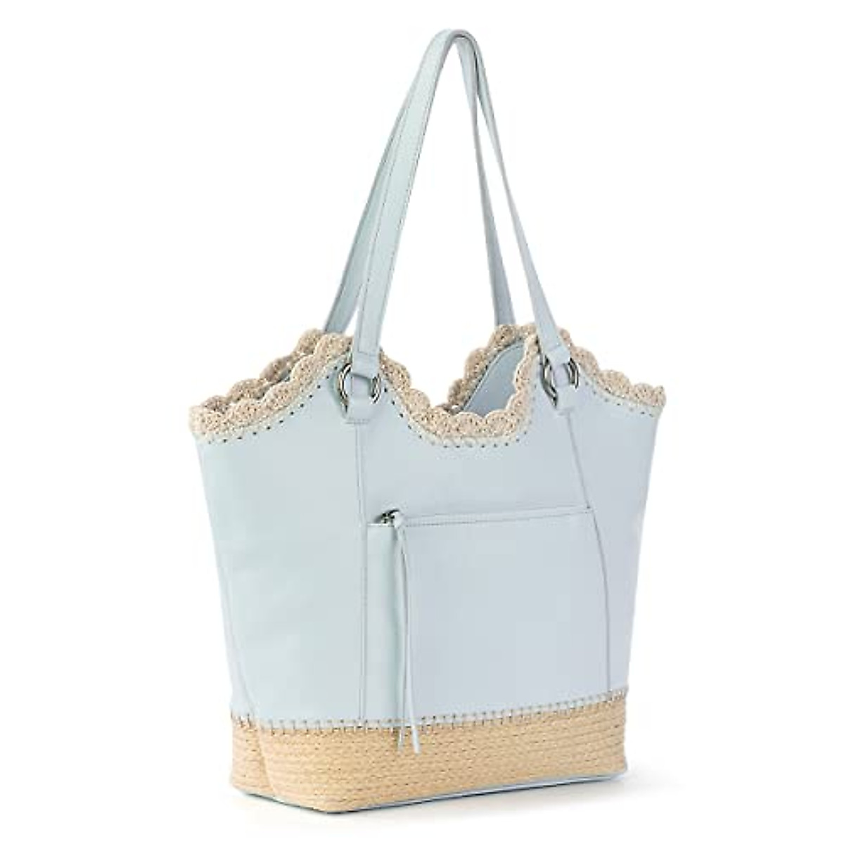 The Sak womens Sierra Leather Shopper, Chambray Espadrille, One Size US