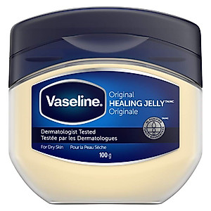Vaseline Original Petroleum Jelly 100g- Hypoallergenic Skin Moisturizer for Sensitive Skin, Imported from Canada