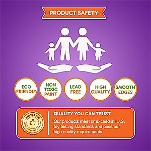 Lace & Learn Wood Clock for Kids - Shapes, Colors, Lacing & Telling Time Toddler Clock - Glow in The Dark Fine Motor Skills and Wooden Toys with Activity eBook