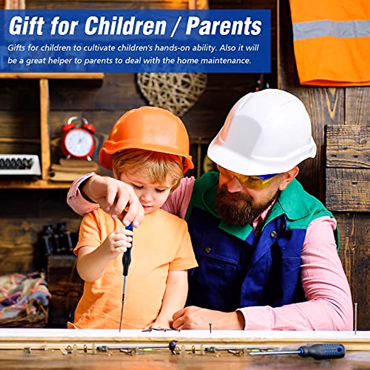 Home/Auto Repair Tool Kit, PTSTEL 179 Piece General Household Hand Tool Set For Apartment, Garage, Dorm and Office Use With Solid Carrying Tool Box