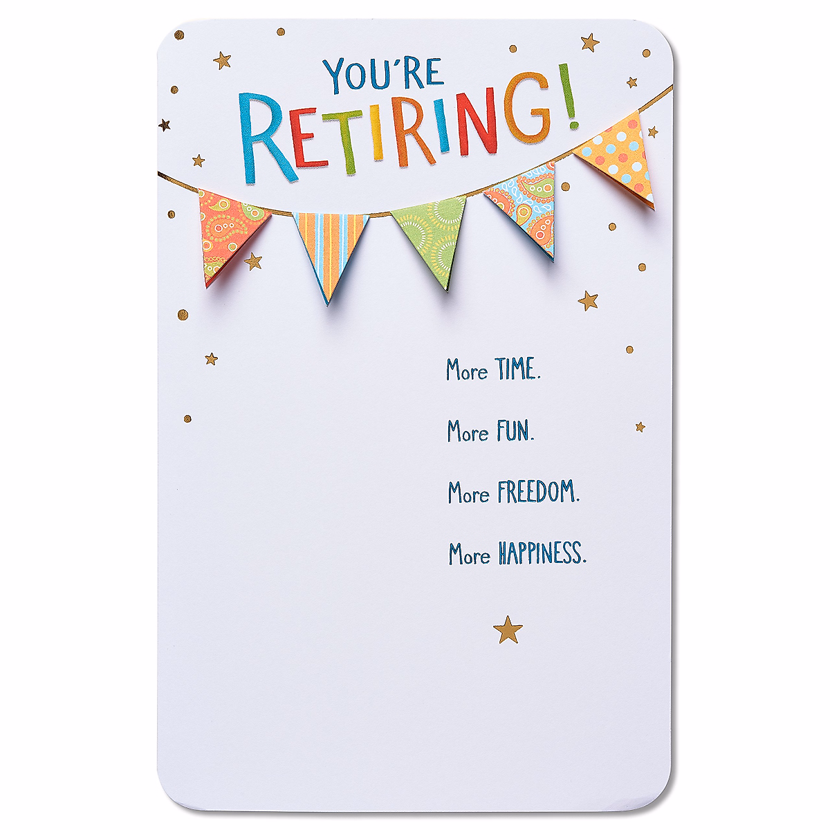 American Greetings Funny Retirement Card (Good things)