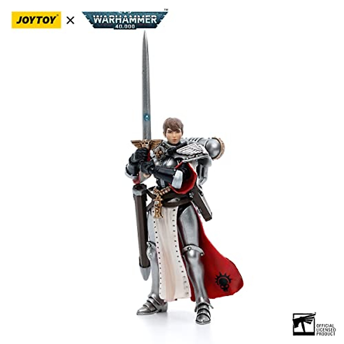 JoyToy Warhammer 40K: Adepta Sororitas Argent Sister Evinka 1:18 Scale Figure