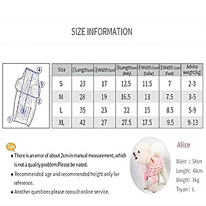 Neiwech Small Dogs Pet Sweaters Solid Color Stereoscopic Soft Puppy Knitted Sweatshirts Doggy Pullover Winter Warm Pup Clothes Bright Red S