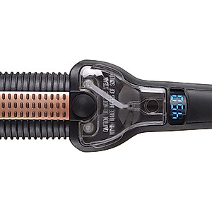 Maxiglide RP Hair Straightener by Maxius with Patented Flat Iron Retractable Detangling Pins for Faster Styling, Steam Burst Technology for Healthy Straightening and Heat Protection Removes Frizz