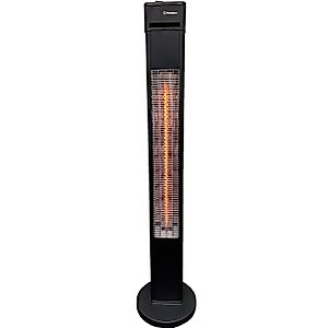 Westinghouse WES31-15110BLK Infrared Electric Outdoor Heater Freestanding, Black
