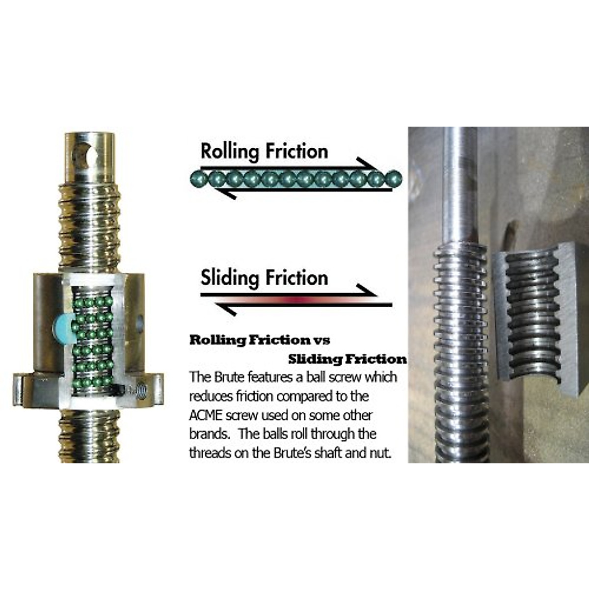 Husky HB4500 4500 lbs. Brute Power Jack, Hammer Gray Finish