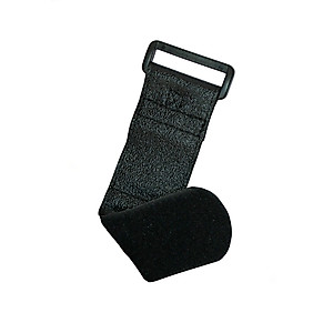 J.L. Childress Clip 'N Carry Stroller Hooks - Universal Stroller Clips with Non-Slip Straps - Durable Carabiners to Hold Watter Bottles & Bags - 2 Pack - Perfect for Uppababy & more - Black