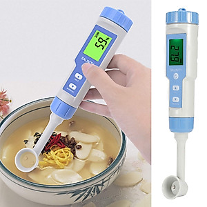 Salinity Meter S-200 IP67 Waterproof Salinity Meter Tester for Food Salt Concentration Measuring