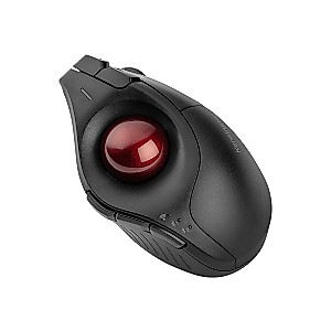 Kensington Pro Fit® Ergo Vertical Wireless Trackball (K75326WW), Black, 3" x 4" x 6.1"