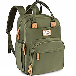 RUVALINO Multifunction Dipaer Bag Backpack & Reusable Baby Wet Dry Bag, Baby Shower Gifts Baby Essentials for Mom and Dad, Convenient Travel kit for parents