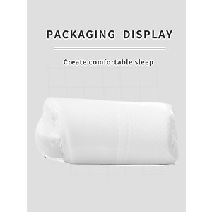 Bespilow Cervical Pillow for Neck and Shoulder Pain Relief,Contour Memory Foam Pillow with Hole,Ergonomic Orthopedic Neck Support Pillow for Side,Back and Stomach Sleepers with Breathable Pillowcase