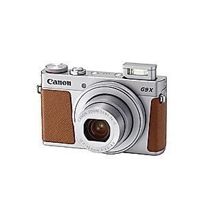 Canon PowerShot G9 X Mark II Compact Digital Camera w/ 1 Inch Sensor and 3inch LCD - Wi-Fi, NFC, & Bluetooth Enabled (Silver)