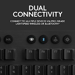 Logitech G915 Wireless Mechanical Gaming Keyboard - Linear (Renewed)