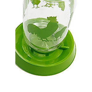 Lixit Reversible Waterers and Feeders for Chickens and Wild Birds (128 Ounce (Pack of 2))