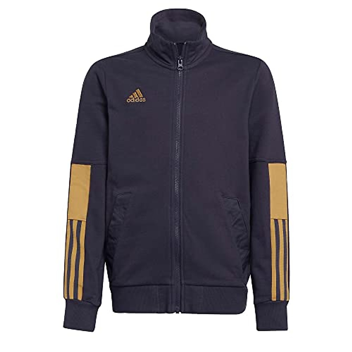 adidas Boys' Tiro Jacket, Shadow Navy, Small