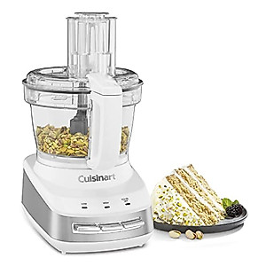 Cuisinart FP-110 Core Custom 10-Cup Multifunctional Food Processor, White and Stainless