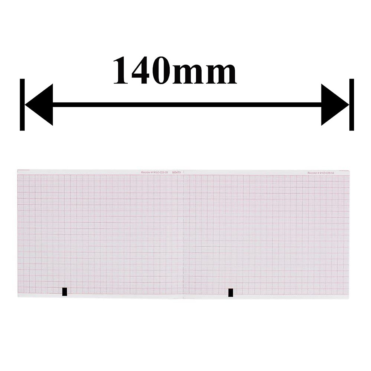 ECG EKG Paper Mortara ELI 150 Machine Compatible Thermal Recording Sheets 5 PacksPlease note this paper is for Eli 150 machines and not Eli 250 / 350 models. This paper measures 108 mm or 4.25 inches