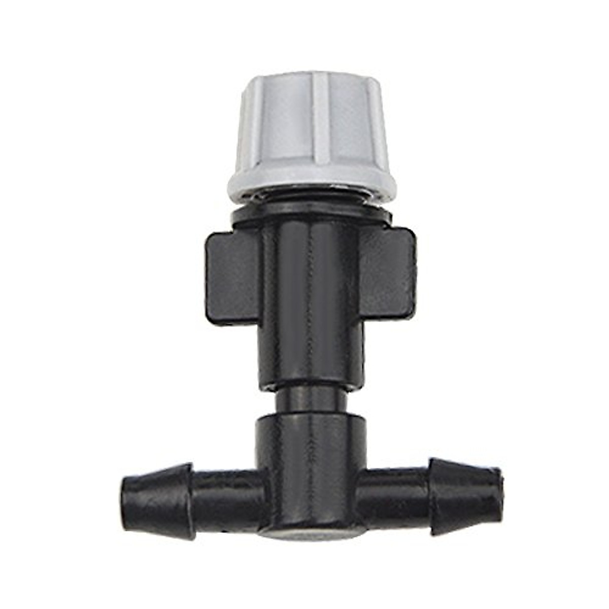 XINGYHENG 100Pcs(50Pairs) Garden Irrigation Kit Adjustable Misting Drippers Atomizing Connect with Tee Connector Round Emitter Drip System for Flower Pot Garden Lawn Water Irrigation Drip Kit