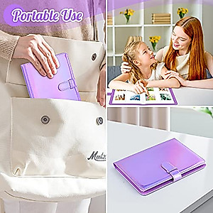 Ablus 256 Pockets Photo Album for Polaroid Snap SnapTouch Zip Mint Cameras Printers, Fujifilm Instax Mini 11 90 9 8+ 8 7S 70 50S 26 25 LiPlay Instant Camera Film, Mini Link SP-1 Printer(Nebula Purple)