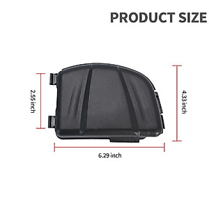 laffoonparts 595658 Air Cleaner Filter Cover 798452 Air Filter Replacement for Brigs-Straton 093J02 09P700 103M02 104M02 104M05 Lawn Mower Engine