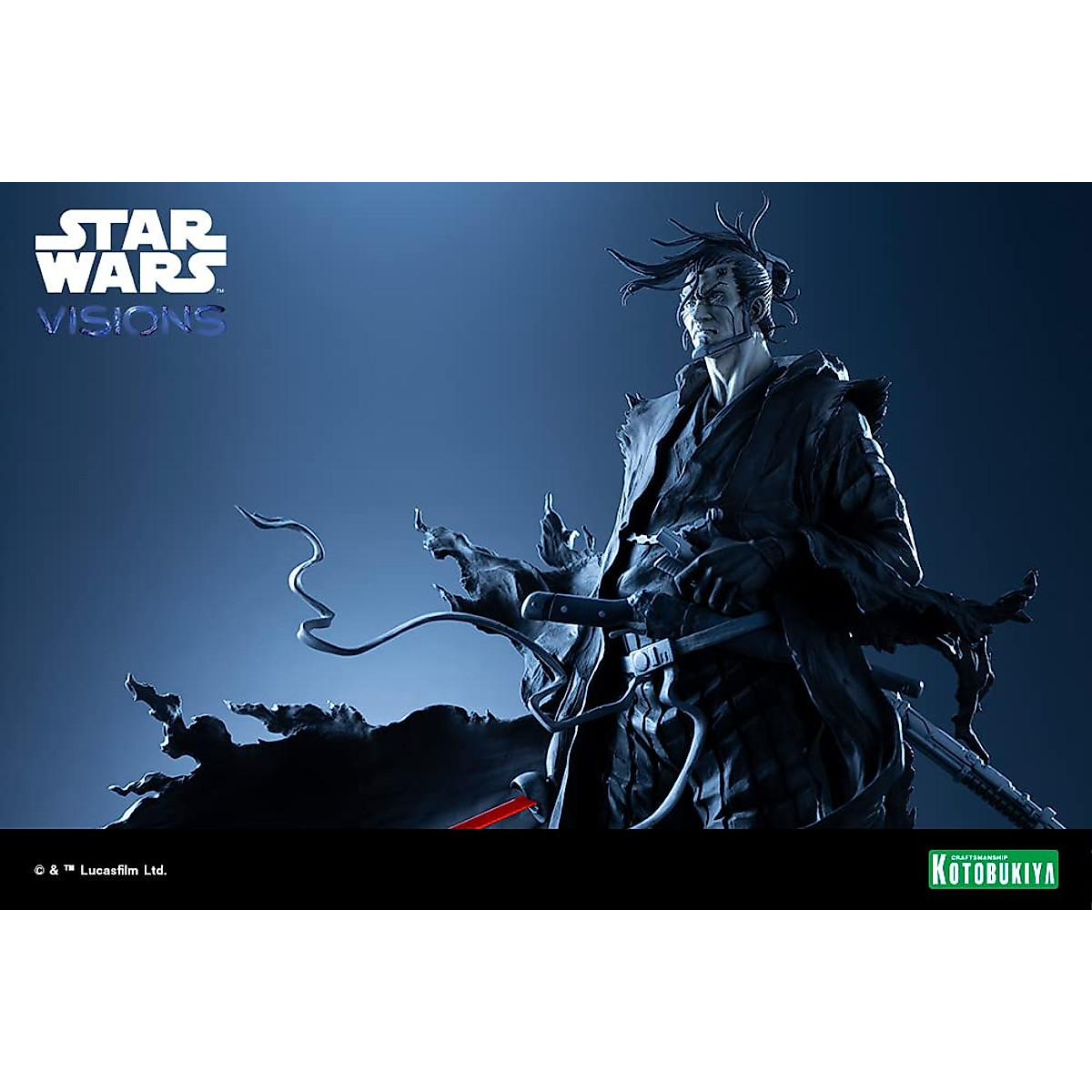 Kotobukiya Star Wars: Visions: The Ronin ARTFX Statue, Multicolor, 12 inches