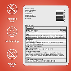 ChapStick Classic Strawberry Lip Balm – Fruity & Sweet, Moisturizing Lip Care for Dry, Cracked Lips, 0.15 Oz