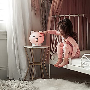 Ingenuity Baby Dream Machine 5-in-1 Sleep Device with Cool-Mist Humidifier, Night Light, Red Light, Pink Noise Sound Machine, Essential Oil Diffuser, Kids 5 Months - 7 Years for Nursery or Bedroom