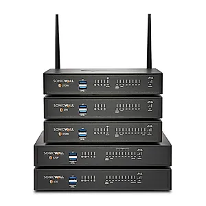 Sonicwall TZ570W Wireless Network Security Appliance (02-SSC-2835) | Next-Generation Firewall | Zero-Touch Deployment | 8X 1GbE Ports, 2X 5GbE Ports