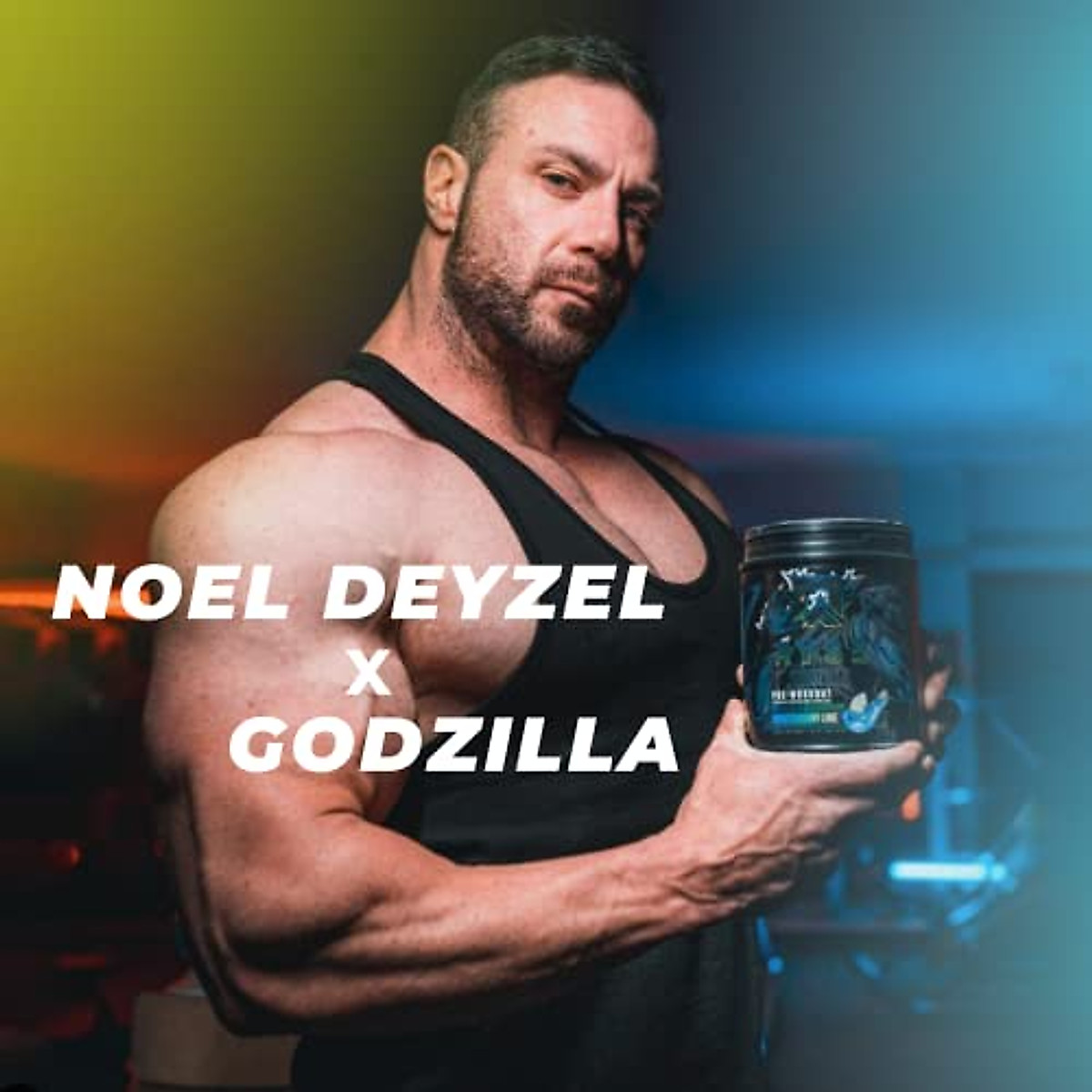 RYSE Signature Series GODZILLA Pre Workout | Pump, Energy, Strength, and Focus | Citrulline, Beta-Alanine, Caffeine | 40 Servings (Monsterberry Lime)