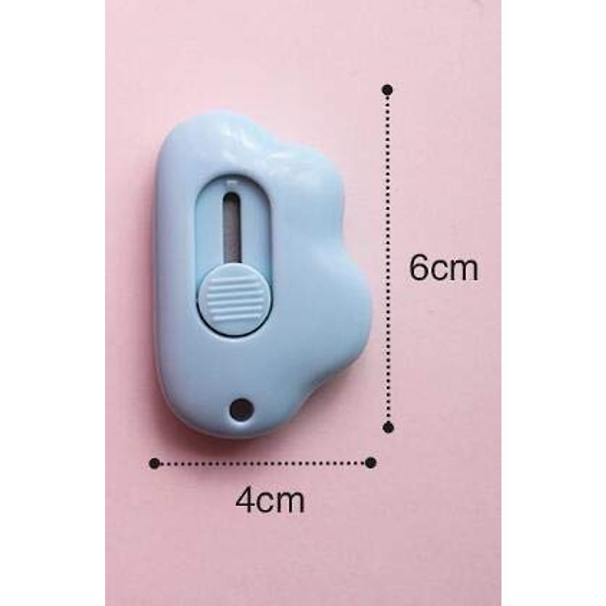 WOIWO 3PCS Mini Cloud Portable Box Cutter Cute Paper Cutter Cutting Paper Blade Office School Supplies Stationery Gift