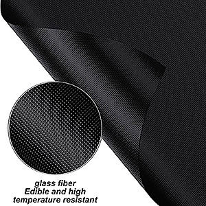 Grill Mat for Outdoor Grill Set of 5, Grill Sheets 100% Non-Stick Reusable, Heavy Duty, Barbecue Baking Mat Durable for Charcoal Gas Electric Grill, Easy to Clean, 15.75 x 13-Inch