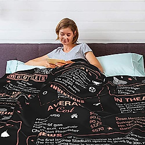 100th Birthday Gifts For Women Men Blanket, Gifts For 100th Birthday Decorations, 1923 Birthday Gifts For Her,100 Years Old Gift for Mom Dad Grandparents, 100th Bday Gifts Ideas Back in 1923 60"X50"