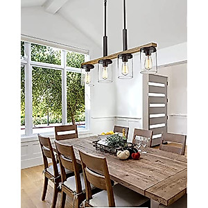 4 Pack Clear Seeded Glass Shade, YOUROKE Cylinder Clear Bubble Glass Shade 5.9in Height, 3.9in Diameter, 1.7in Fitter, High Transmittance Glass Lampshade Replacement for Pendant Light, Chandelier