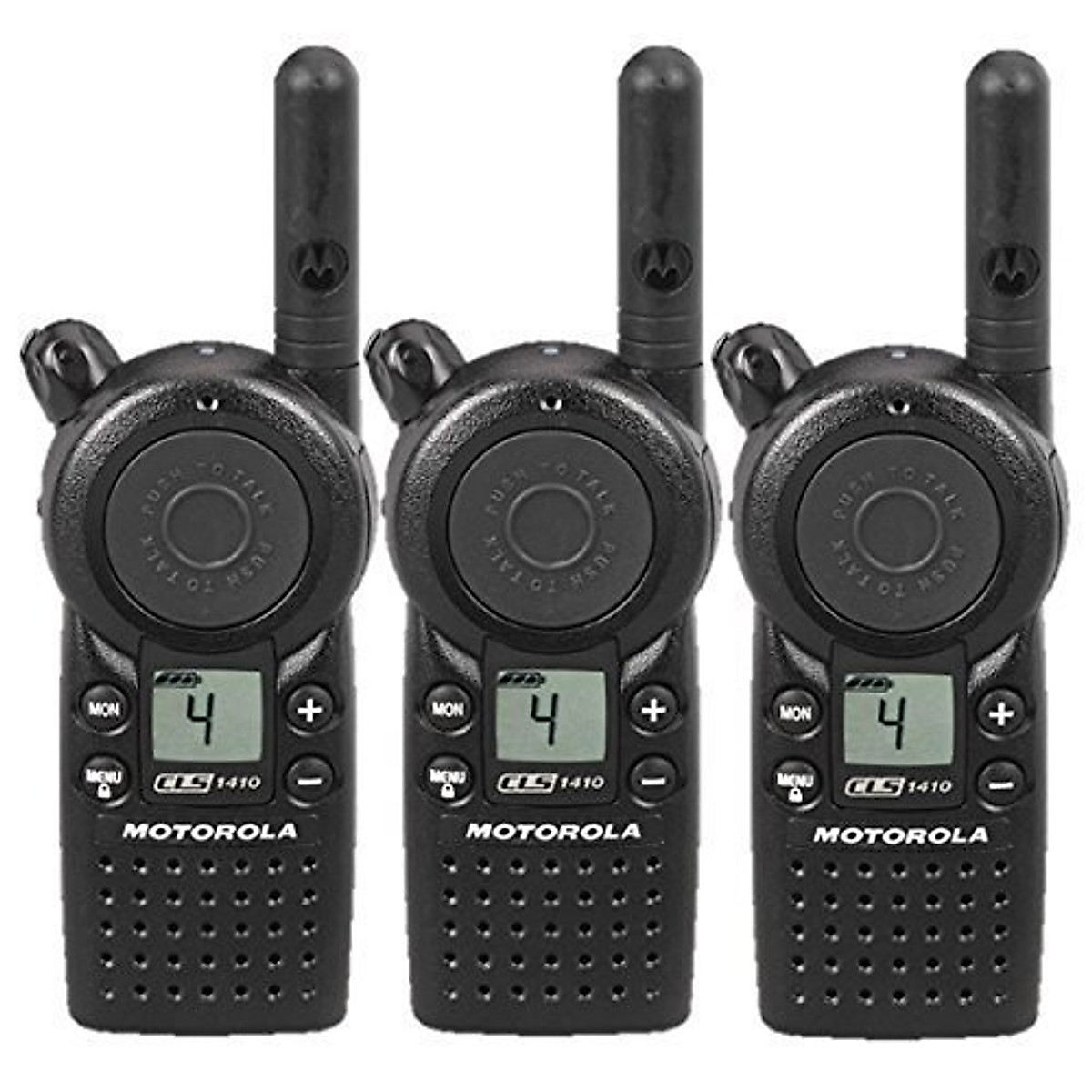 3 Pack of Motorola CLS1410 Two Way Radio Walkie Talkies (UHF)