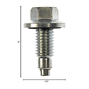Dorman 090-936CD Oil Drain Plug Magnetic M12-1.75, Head Size 15Mm Compatible with Select Models