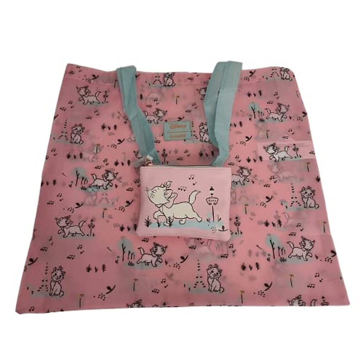 Loungefly Disney Aristocats Marie Two in One Tote and Coin Pouch