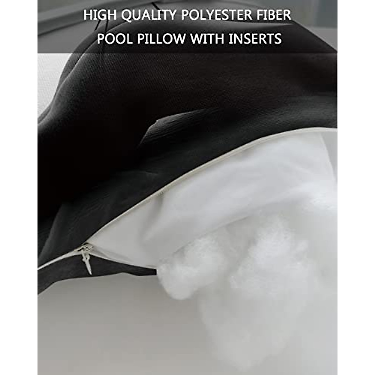 Prime Leader Recliner Head Pillow Lounge Chair Pillows with Insert The Shadow of Sexy Lady with High Heels Lumbar Pillow with Adjustable Strap Outdoor Waterproof Patio Pillows for Beach Pool, 2 PCS