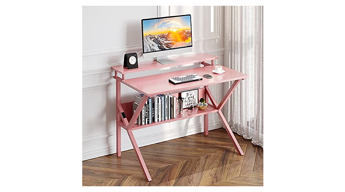 Compact ODK Small Computer Desk for Small Spaces