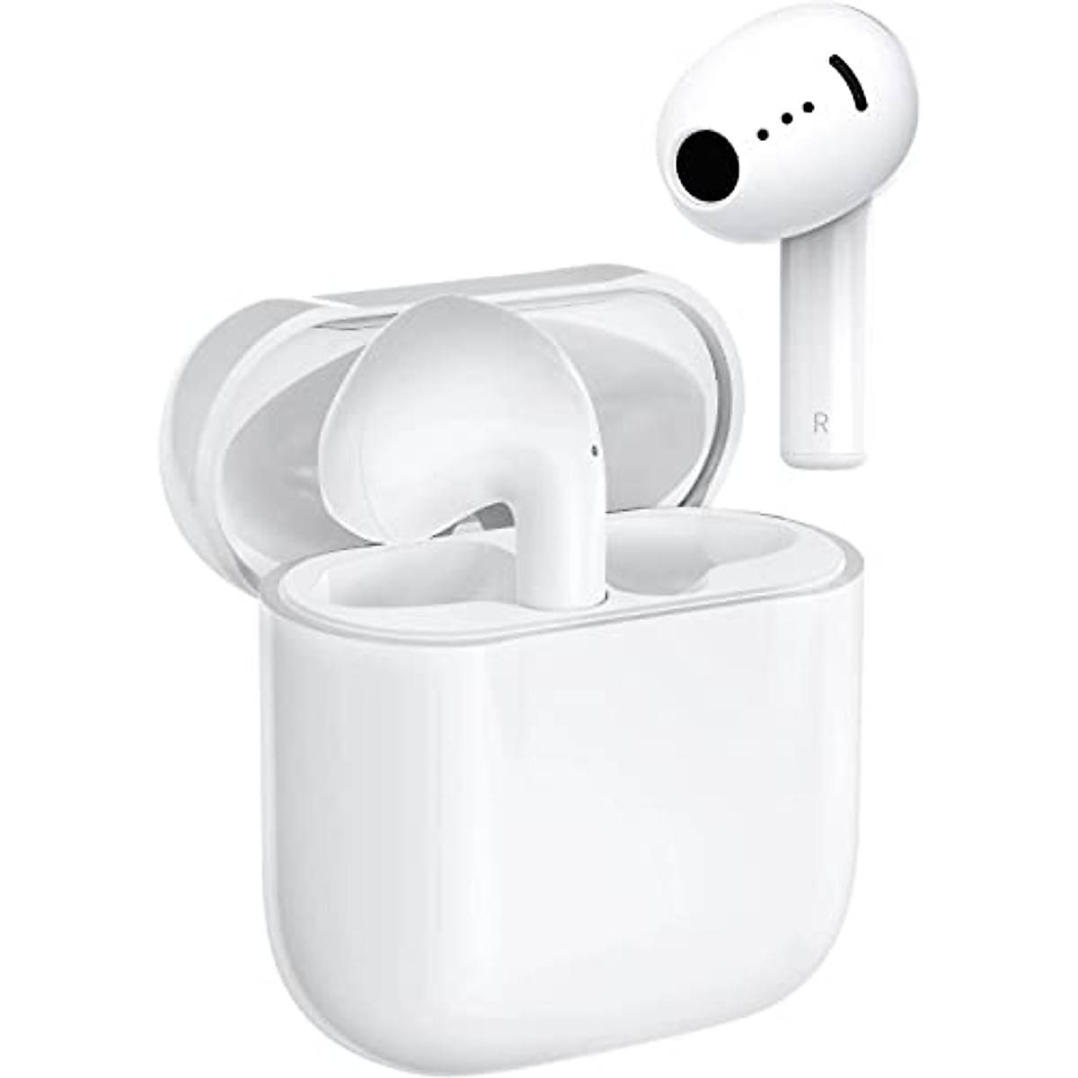 Xvicyoyr Wireless Earbuds, Bluetooth 5.3 Earbuds HiFi Sterero with 43H Playtime, IPX6 Waterproof True Wireless Earbuds with Microphone, Bluetooth Headphones for Sport and Working