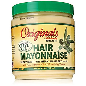 Organics Africa's Best Organic Hair Mayonnaise, 18 Ounce (Pack of 2)