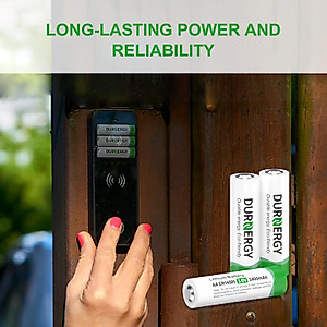 DURNERGY 3.6 Volt Lithium Battery AA ER14505 2400mAh Batteries Double A Batteries 20 Pack