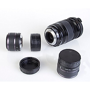 OP/TECH USA 1101281 Lens Mount Cap - Olympus/Panasonic MFT Double Black